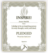 I Took The Pledge! | The Secretan Center